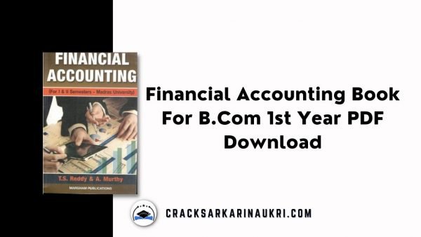 Financial Accounting Book By Reddy And Murthy PDF Download 1st Year ...