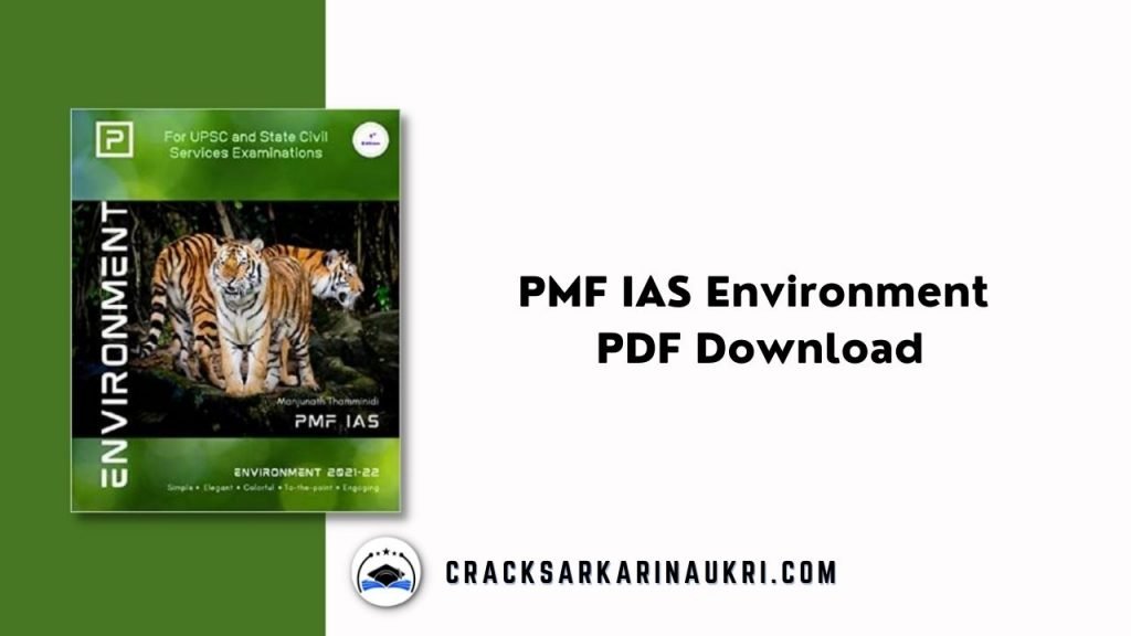 PMF IAS Environment PDF – Crack Sarkari Naukri